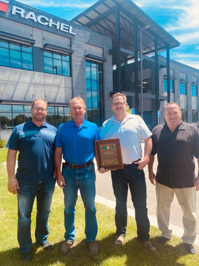 2021 Minnesota Safety Council Governor's Safety Award | Rachel Contracting