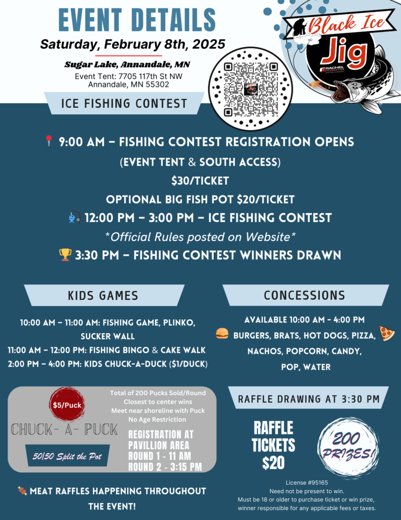 Black Ice Jig Hosted by the Rachel Foundation