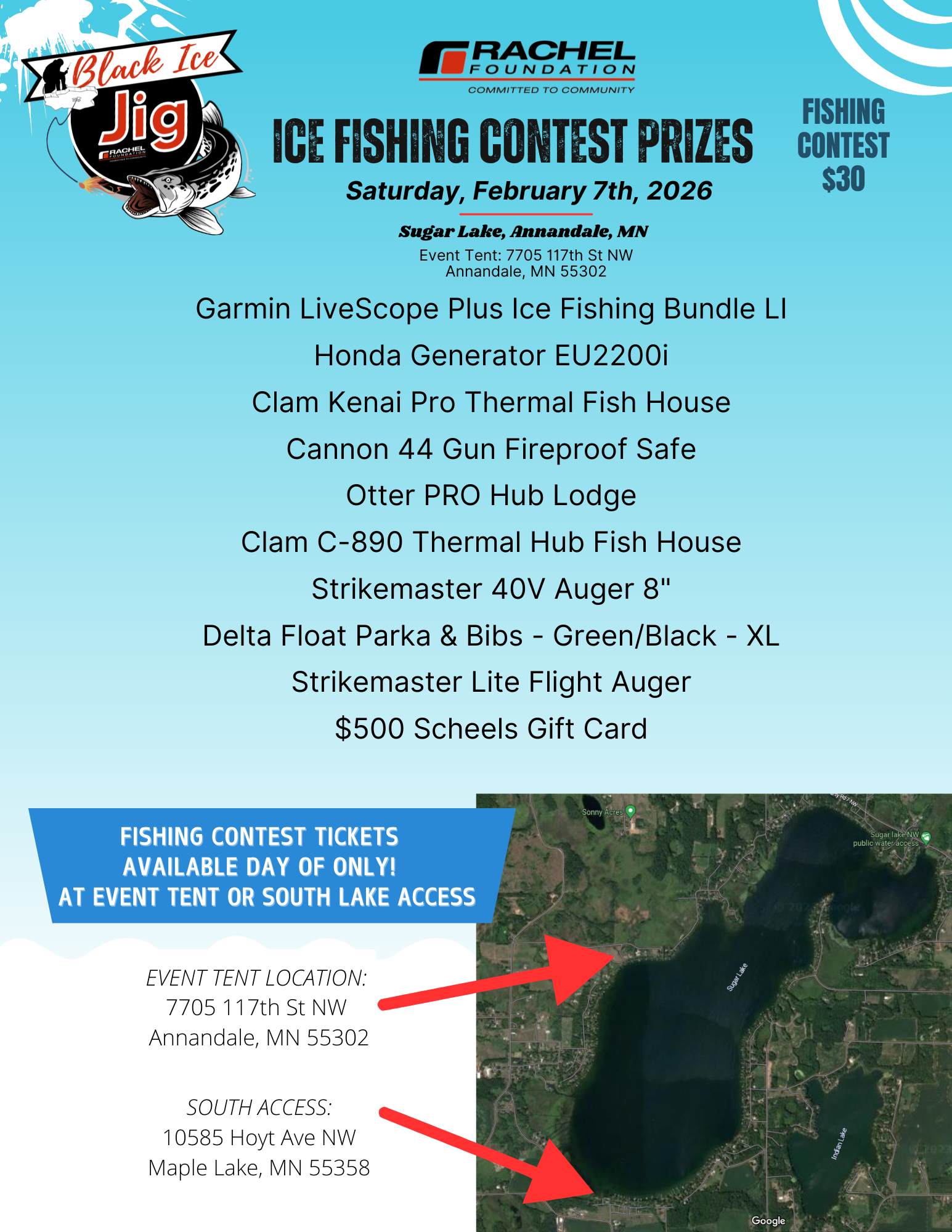 Black Ice Jig Hosted by the Rachel Foundation